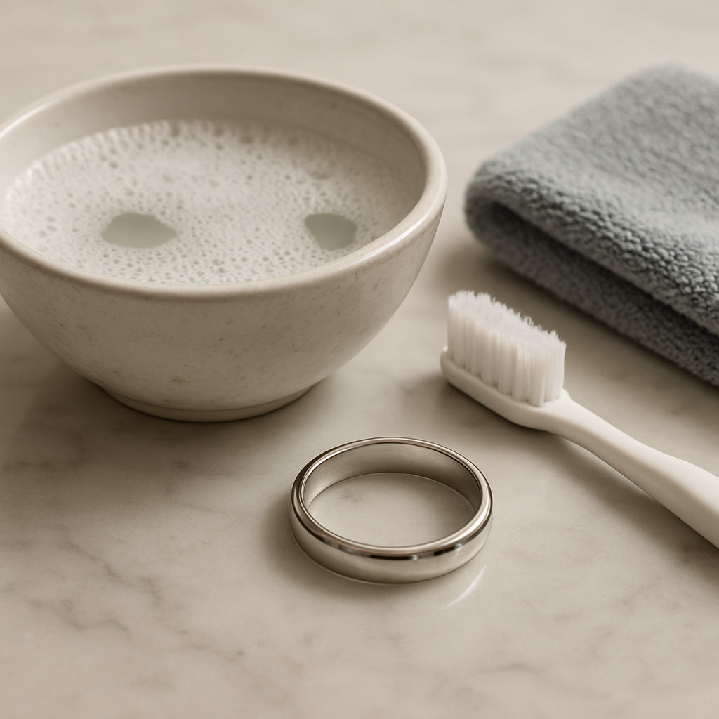 How to Clean White Gold Ring at Home: Simple Steps for a Sparkling Shi ...